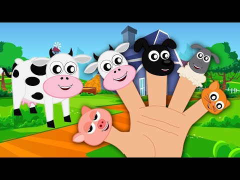 Finger Family Collection | Animals Finger Family + 8 more Finger Family ...