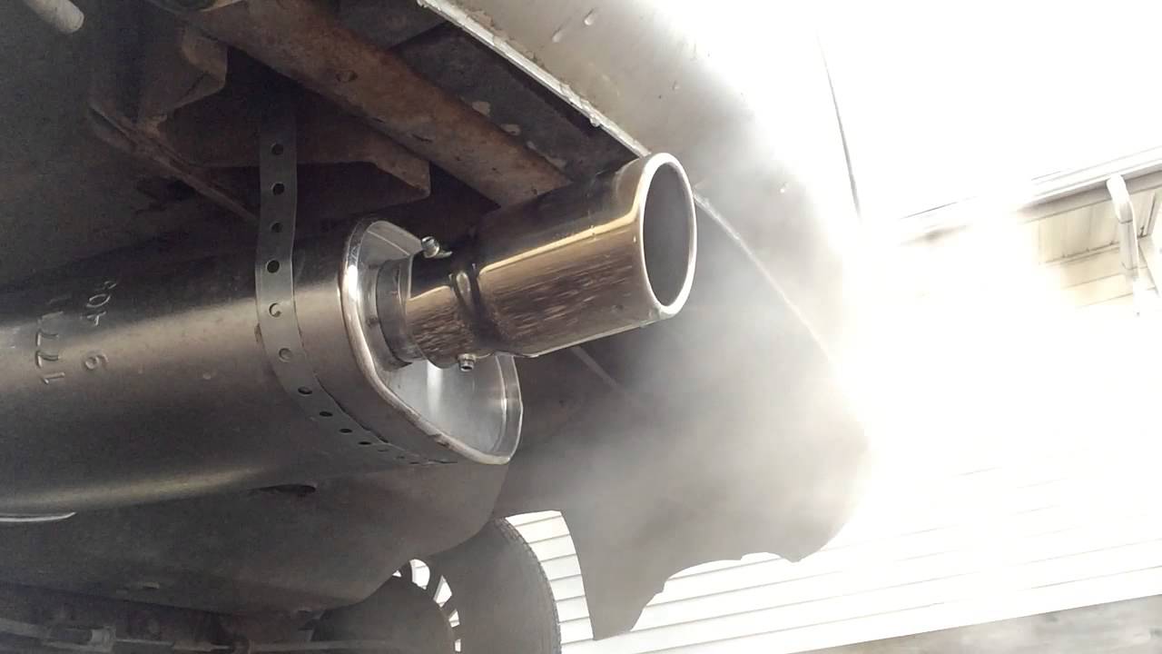 Thrush Turbo muffler on my 3.4L Grand Am - YouTube