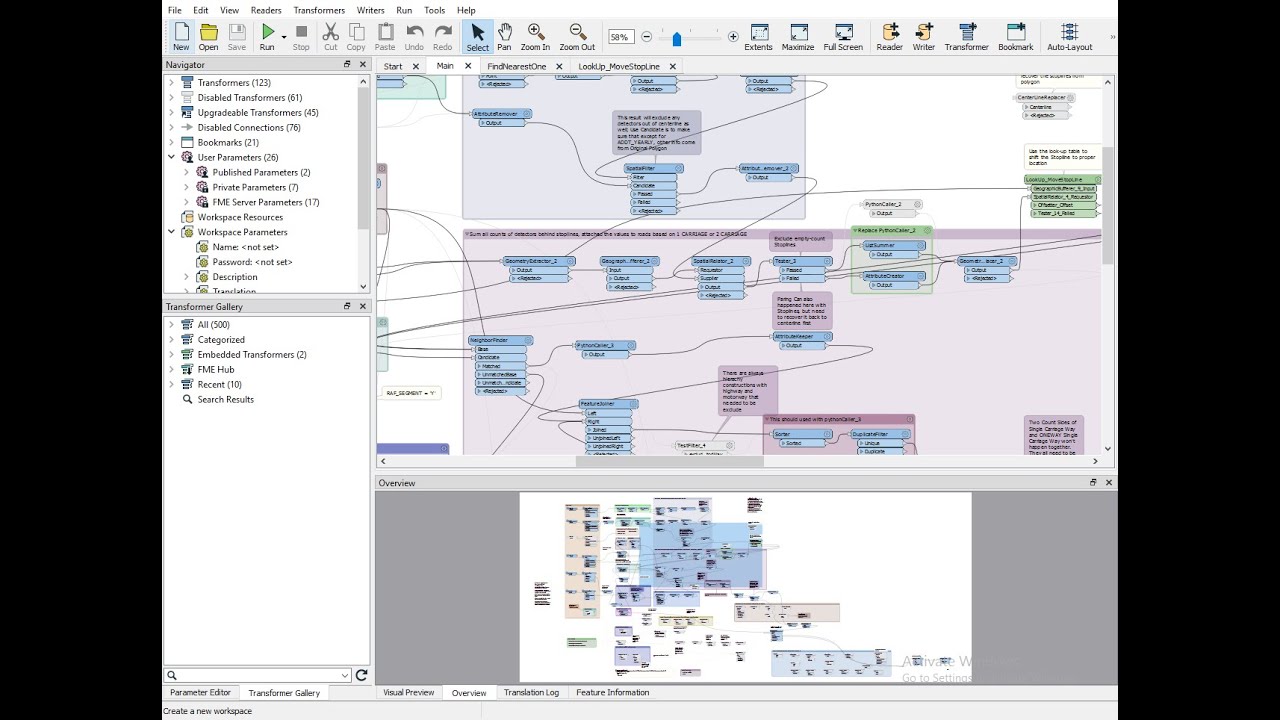 FME Design Pattern: Geometry Extraction - Transforming - Processing ...