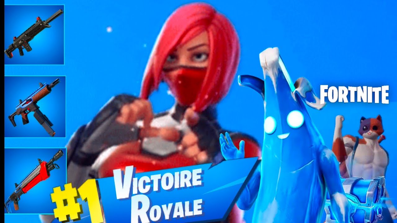 TOP 1 AVEC DES ARMES BLEU avec ma pote Jade - YouTube