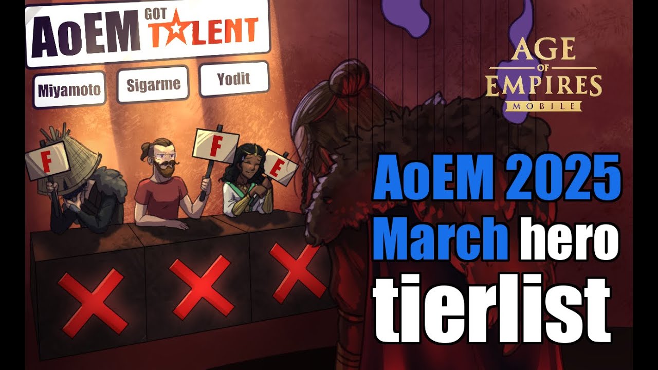 Age of Empires Mobile | S3 March 2025 Hero Tier List - YouTube