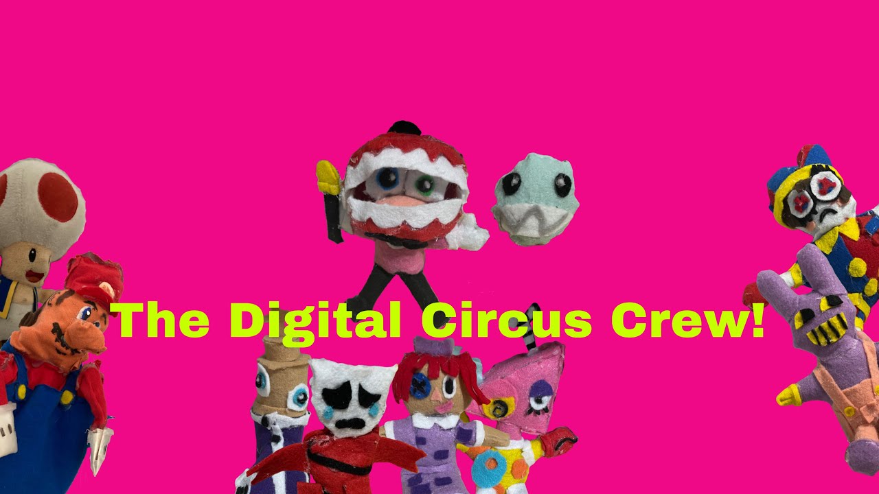 The Digital Circus Crew! - YouTube