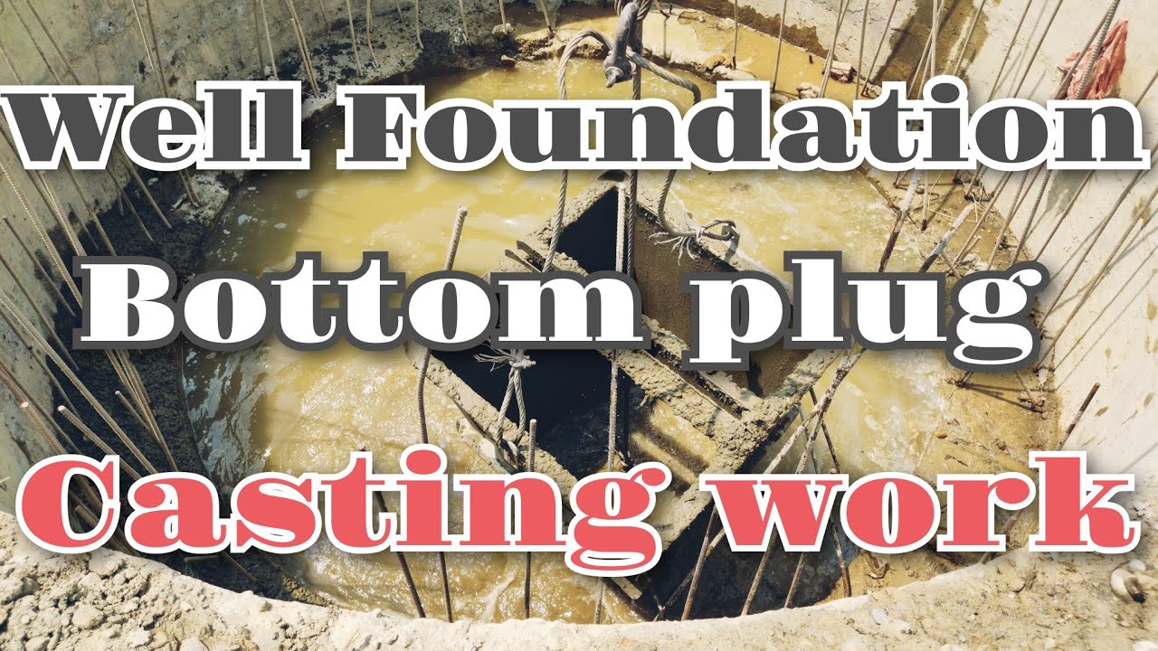 Concrete work। Bottom plug casting work progress। Construction। - YouTube