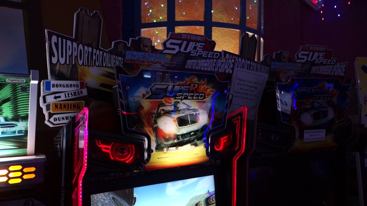 Super Speed - Arcade Cabinet - YouTube