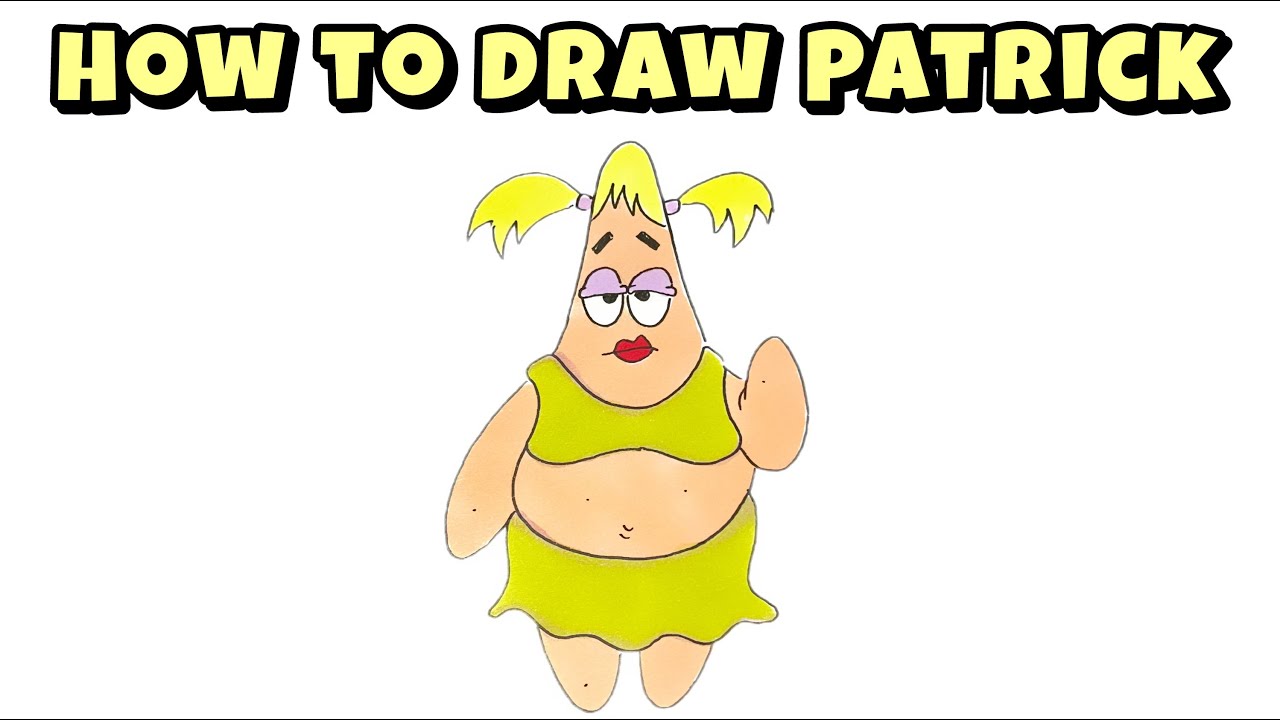 Patrick Star As A Girl