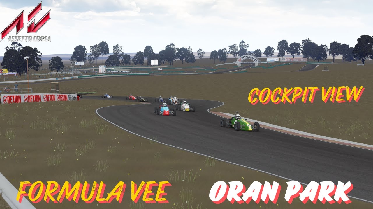 Assetto Corsa. Formula Vee at Oran Park. No Commentary - YouTube