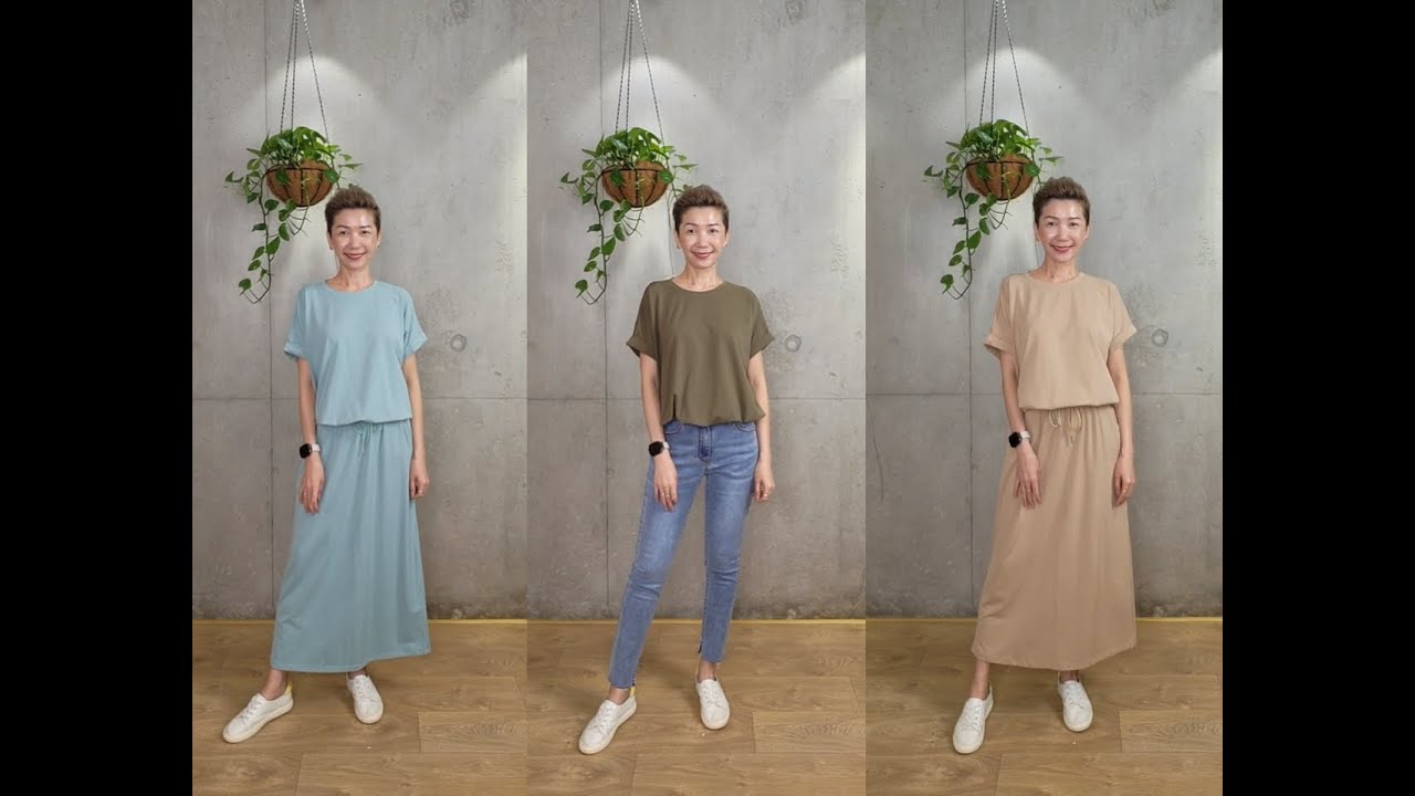 Basic tee ( Code: STQ24 ) - YouTube