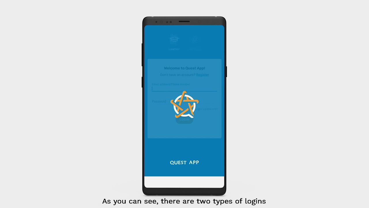 Quest App - Facilitator : How to download and register - YouTube