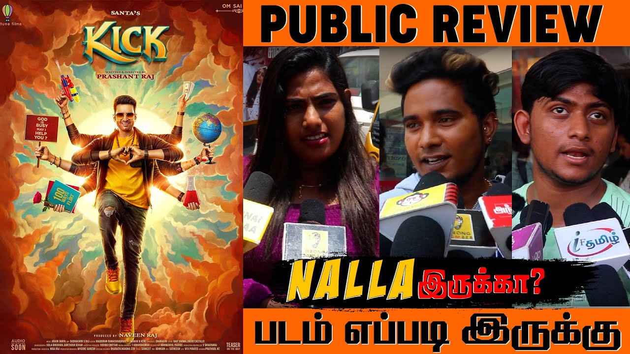 Kick Public Review | Santhanam | Tanya Hope | Kick Tamil Movie Review ...