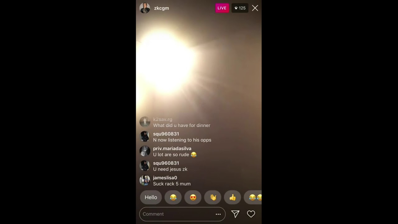 ZK (CGM) On Insta Live Dissing Ratlin (HRB) - YouTube