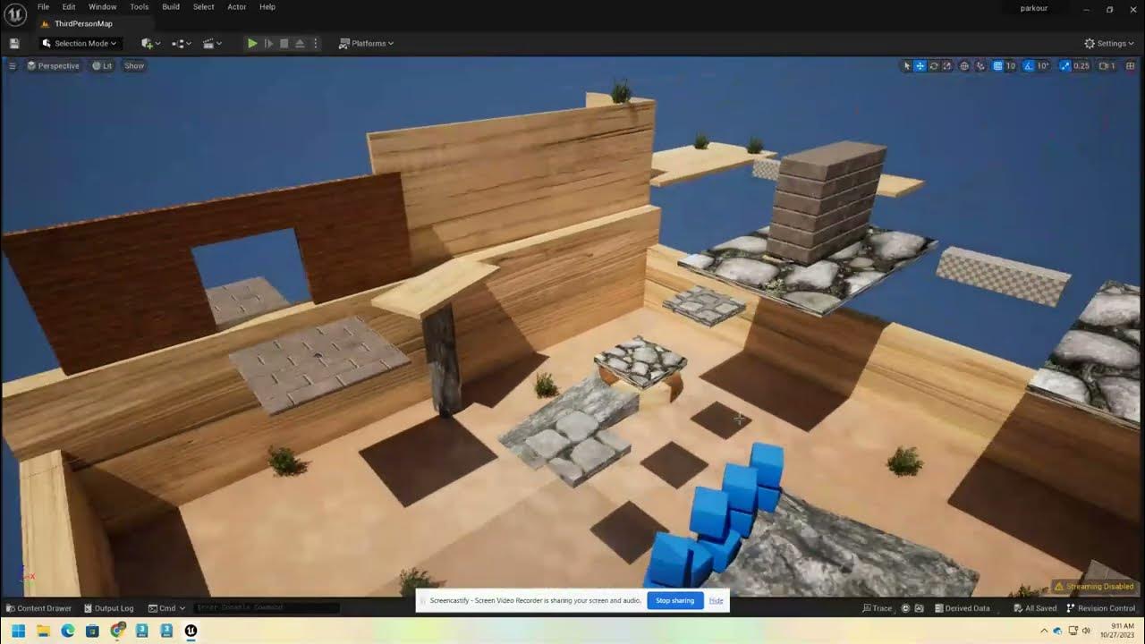 Sandbox In The Sky Unreal Test 1 - YouTube