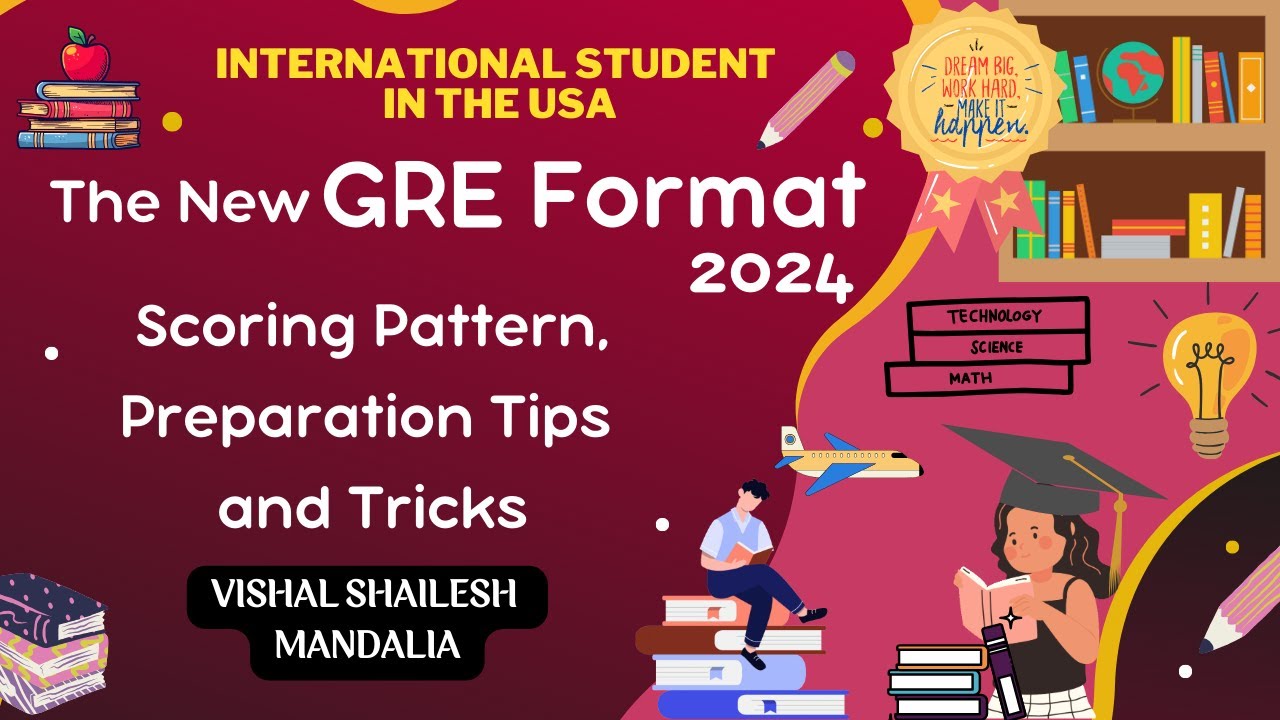 NEW GRE - 2024 Format! | (Question pattern, Preparation Tips and Tricks) | Vishal Shailesh ...