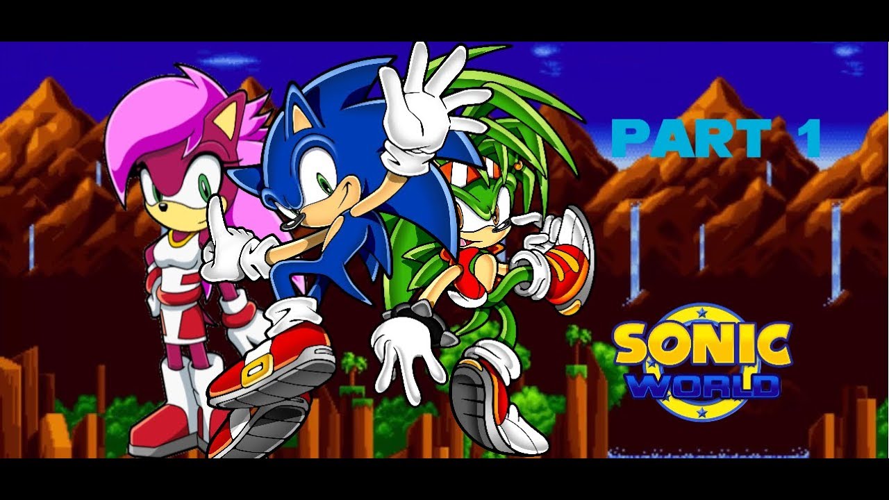 With team underground through sonic world Sonic World Part 1 - YouTube