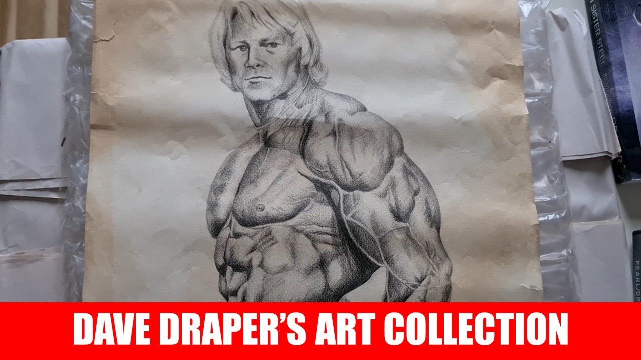 DAVE DRAPER'S ART COLLECTION! - YouTube