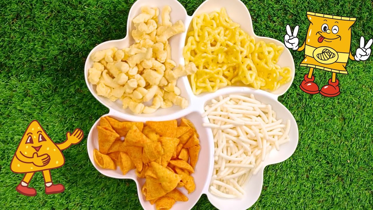 Opening Chips. Filling Platters 😍 Opening Salty Snacks. ASMR Chips ...