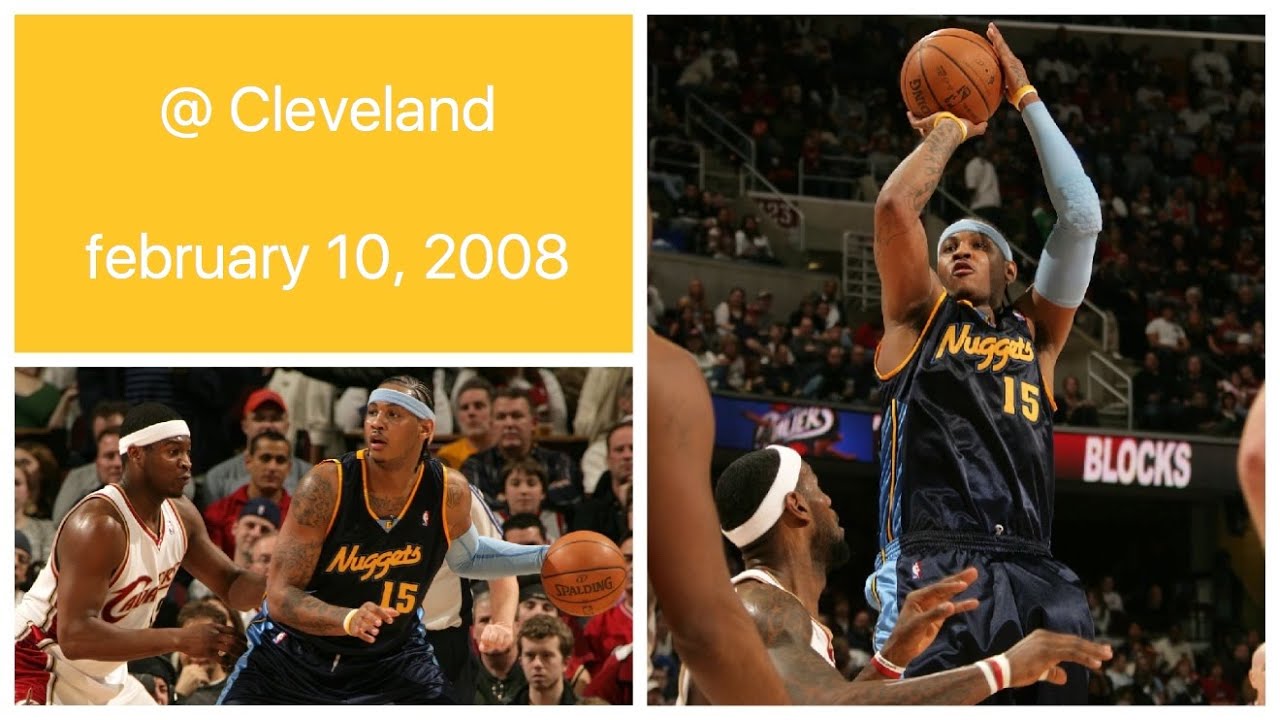 Carmelo Anthony 27 pts @ Cleveland Cavaliers Highlights (february 10 ...