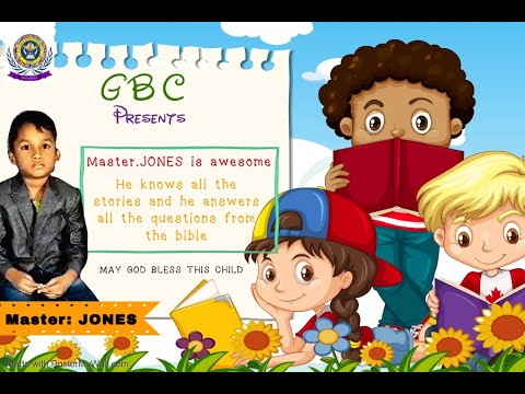 DON'T BURRY YOUR TALENTS || MASTER.JONES || ANSWER'S BIBLICAL QUESTIONS ...