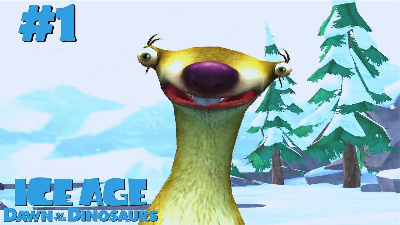 #1 SID'S EARLY START - ICE AGE DAWN OF THE DINOSAURS (No Commentary ...