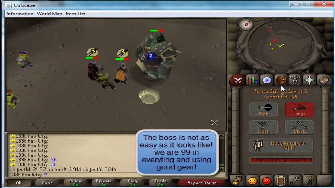 bandos boss ctrlscape - YouTube