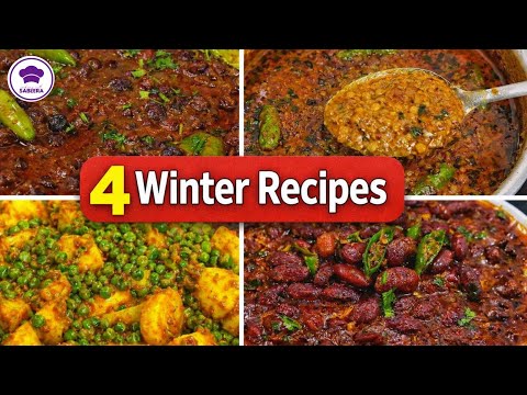 4 Winter Special Recipes | Amazing Vegetable Recipes | Cooking With Sabeera 