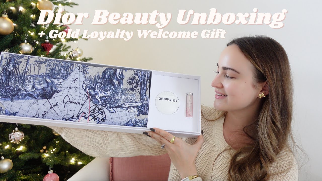 Dior Beauty December Unboxing + Gold Loyalty Welcome Gift: free gifts ...