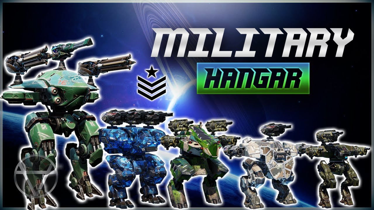 [WR] 🔥 Military Theme Hangar – Mk3 Gameplay | War Robots - YouTube