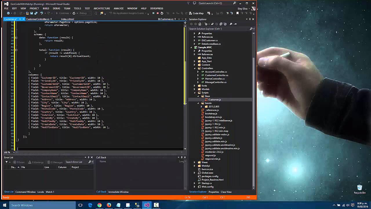 Generando Java Script con GenCode Studio 2.0 - YouTube