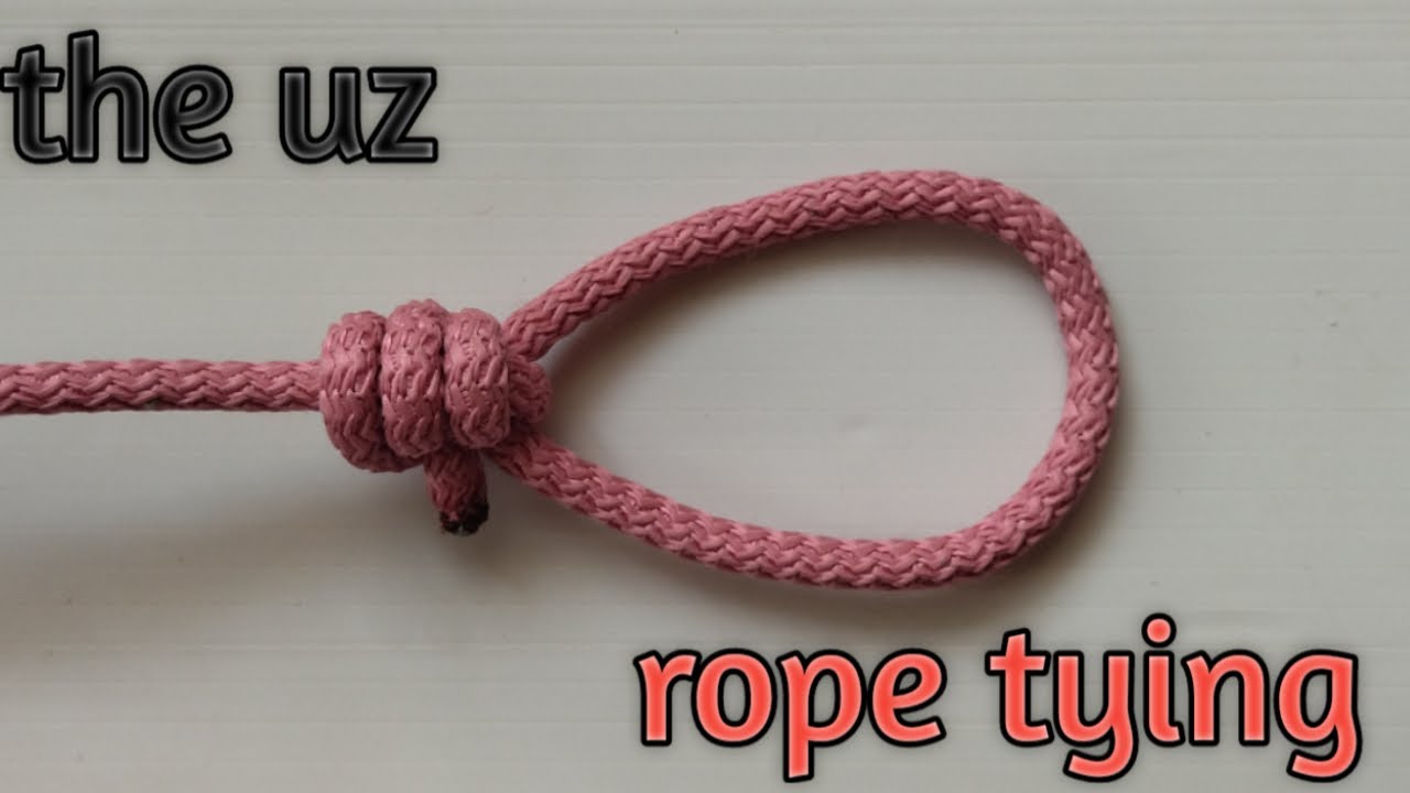 wow, do you know the secrets of this powerful knot - YouTube