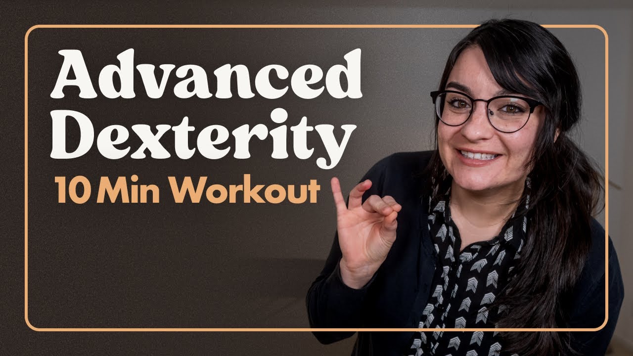 Advanced Finger Dexterity Workout After Stroke – 10 Min Workout - YouTube