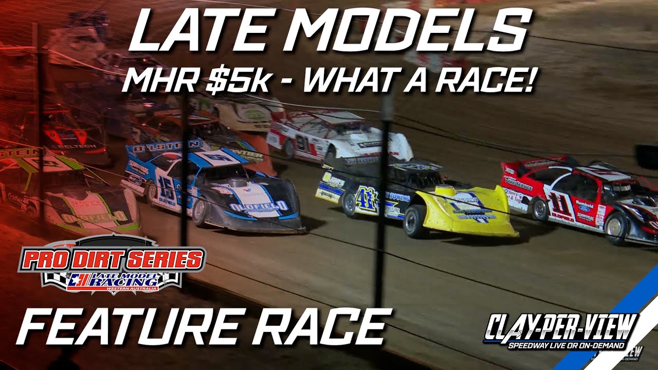 Late Models | MHR $5k - Ellenbrook - 1st Mar 2025 | Clay-Per-View - YouTube