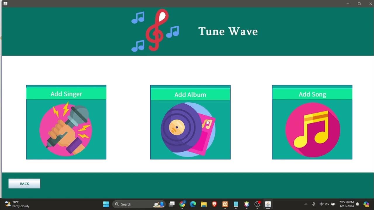 JAVA SWING PROJECT (TUNEWAVE MUSIC CENTER) [ITBIN-2211-0138] - YouTube