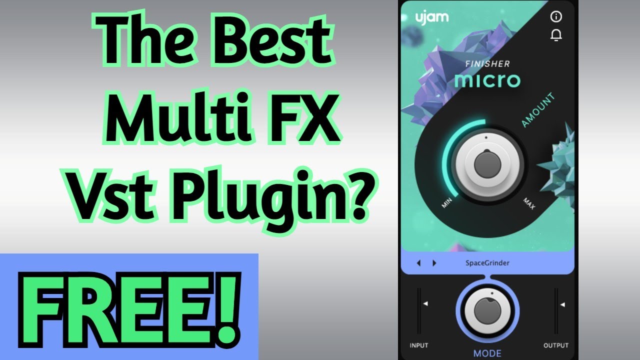 Cool & Easy To Use FREE MULTI-FX Vst PLUGIN - FINISHER MICRO (Ujam ...