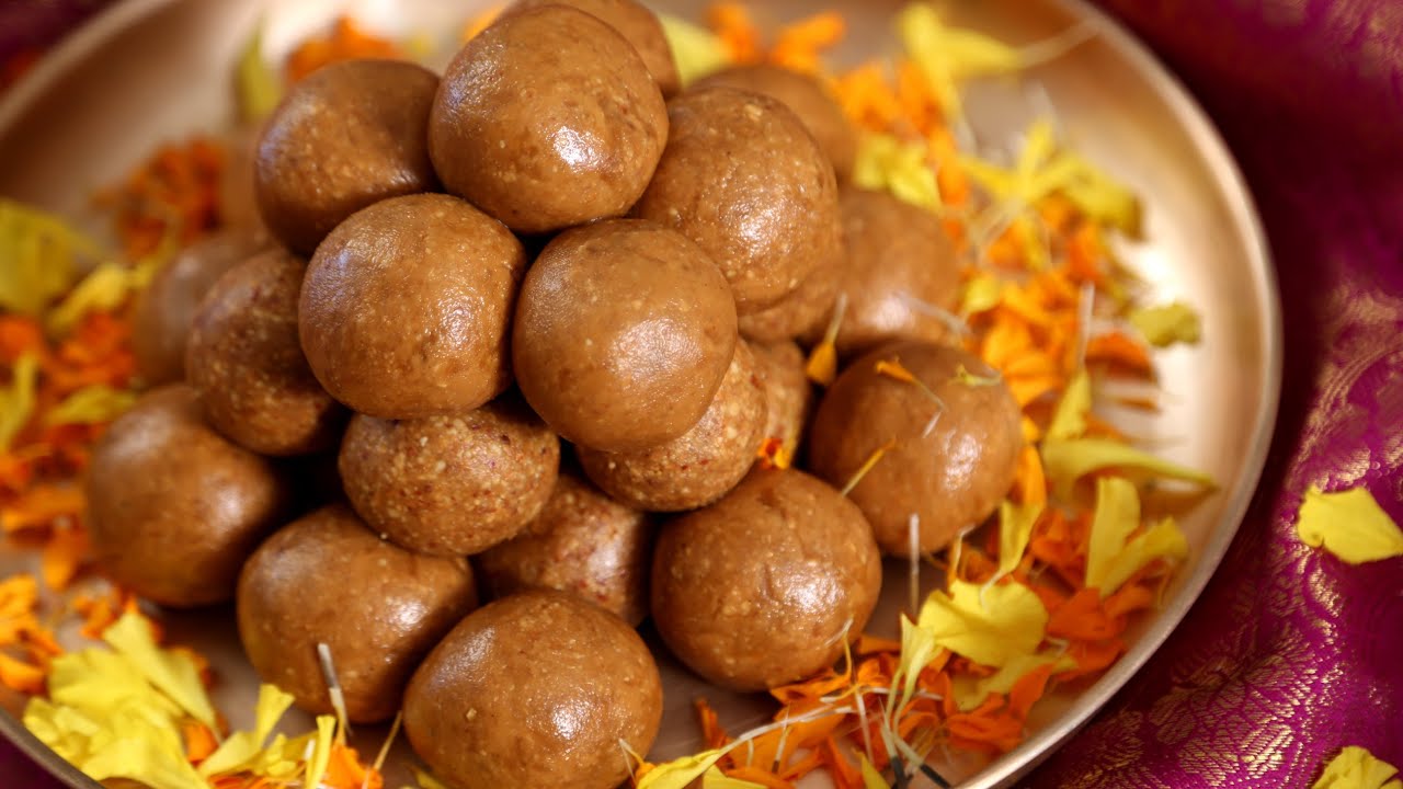 Homemade Peanut Laddu | Diwali Special Recipe | Divine Taste With ...