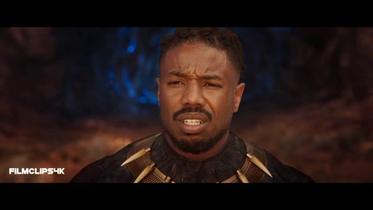 It´s beautiful Killmonger Death Scene Black Panther 2018 Movie Clip 4K ...