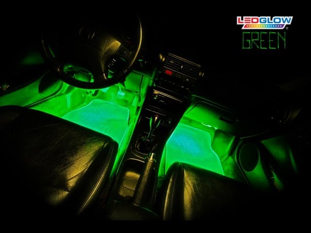 Green Interior Car Lights