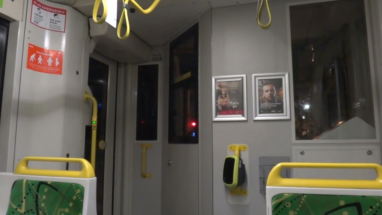 D1-Class Melbourne Tram (Siemens Combino) - Lewisham Road to Chapel ...