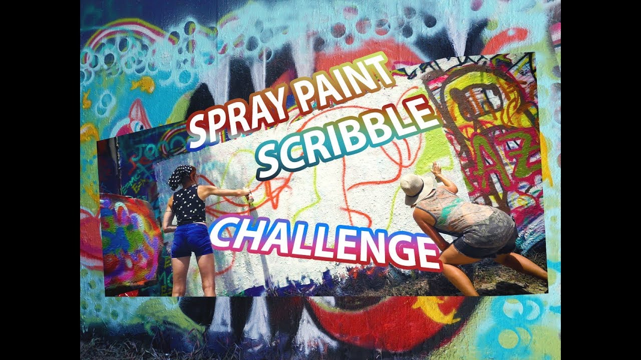 Spray Paint Scribble Challenge in Austin, TX - WWID - YouTube