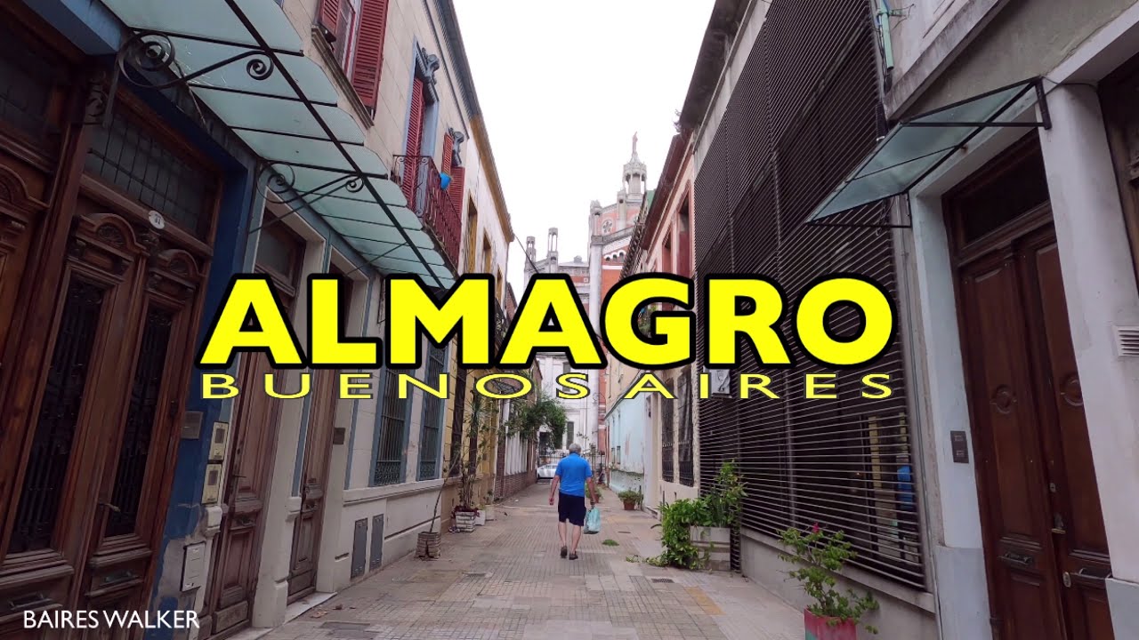 [4K] Buenos Aires Walk - Barrio de Almagro / Pasaje San Carlos - Buenos ...