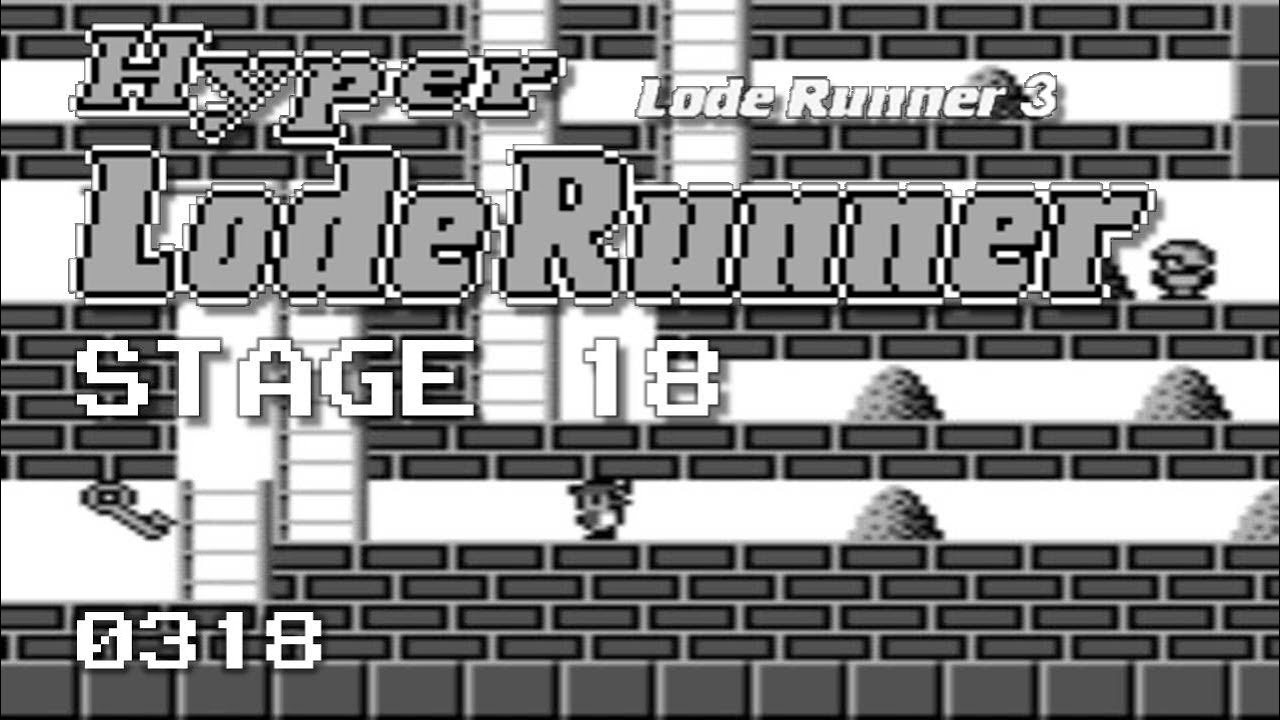 Lode Runner 3 - Stage 18 [0318] - YouTube