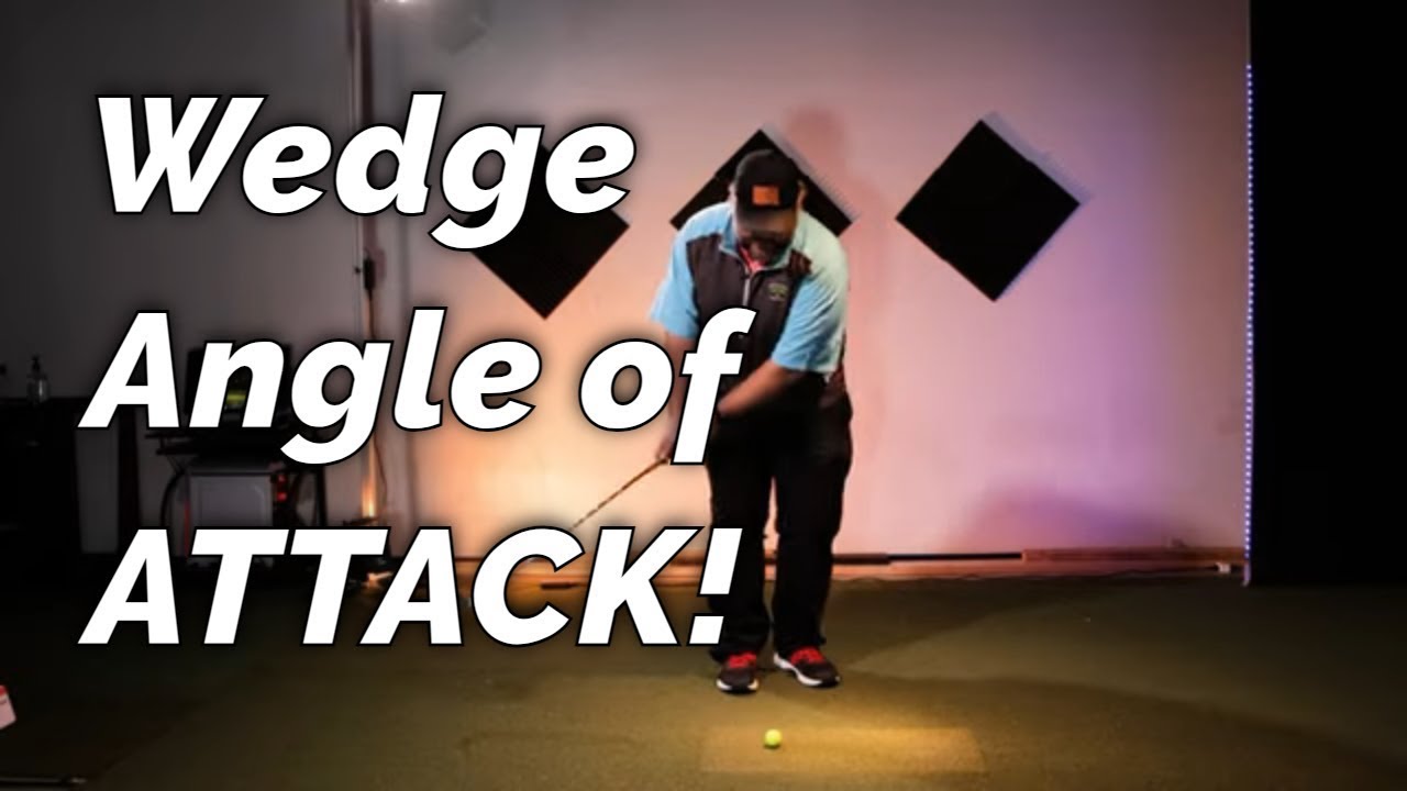 At Home Golf: Wedge Angle of Attack - YouTube