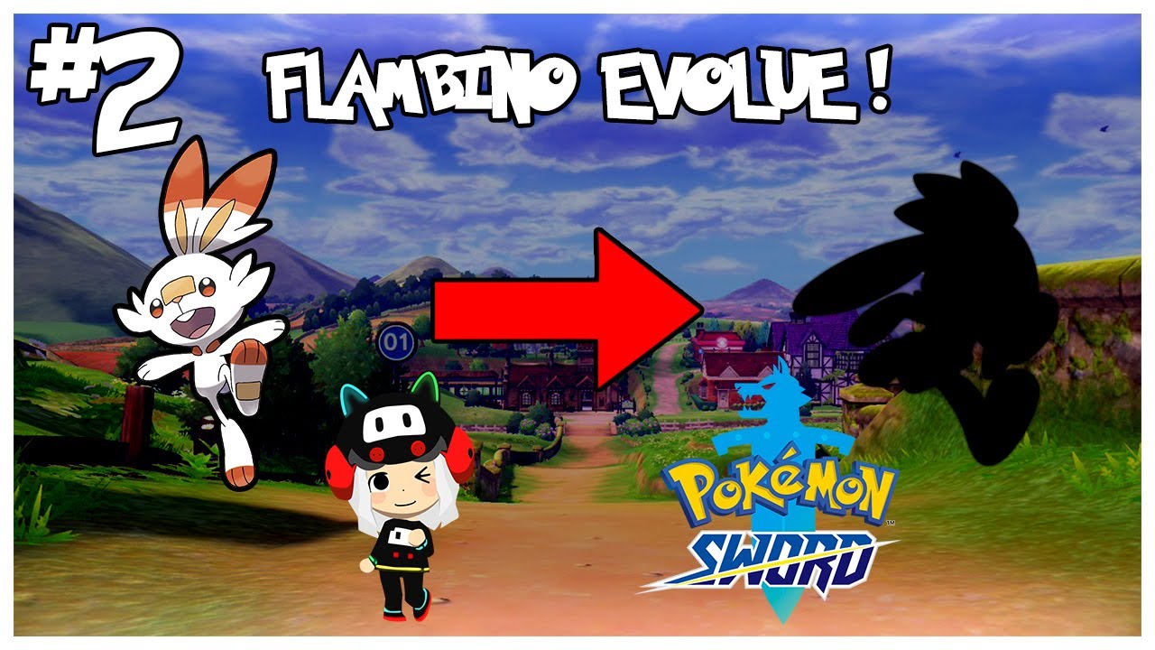 FLAMBINO EVOLUE ! - Pokémon Épée #2 - YouTube