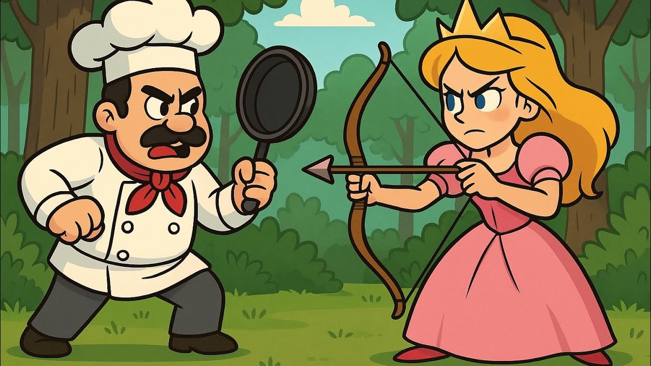 CLASH ROYALE - ROYALE CHEF vs TOWER PRINCESS - YouTube