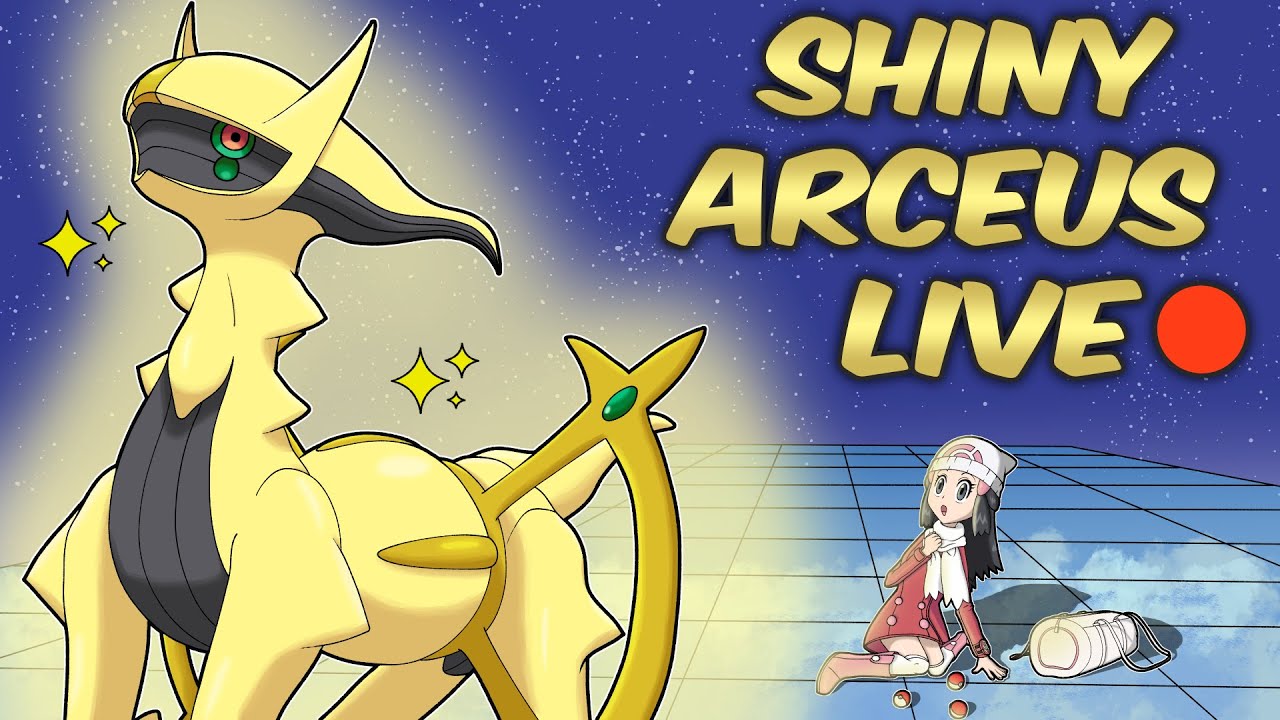 Shiny Hunting Arceus in Pokemon BDSP - Part 2 - YouTube