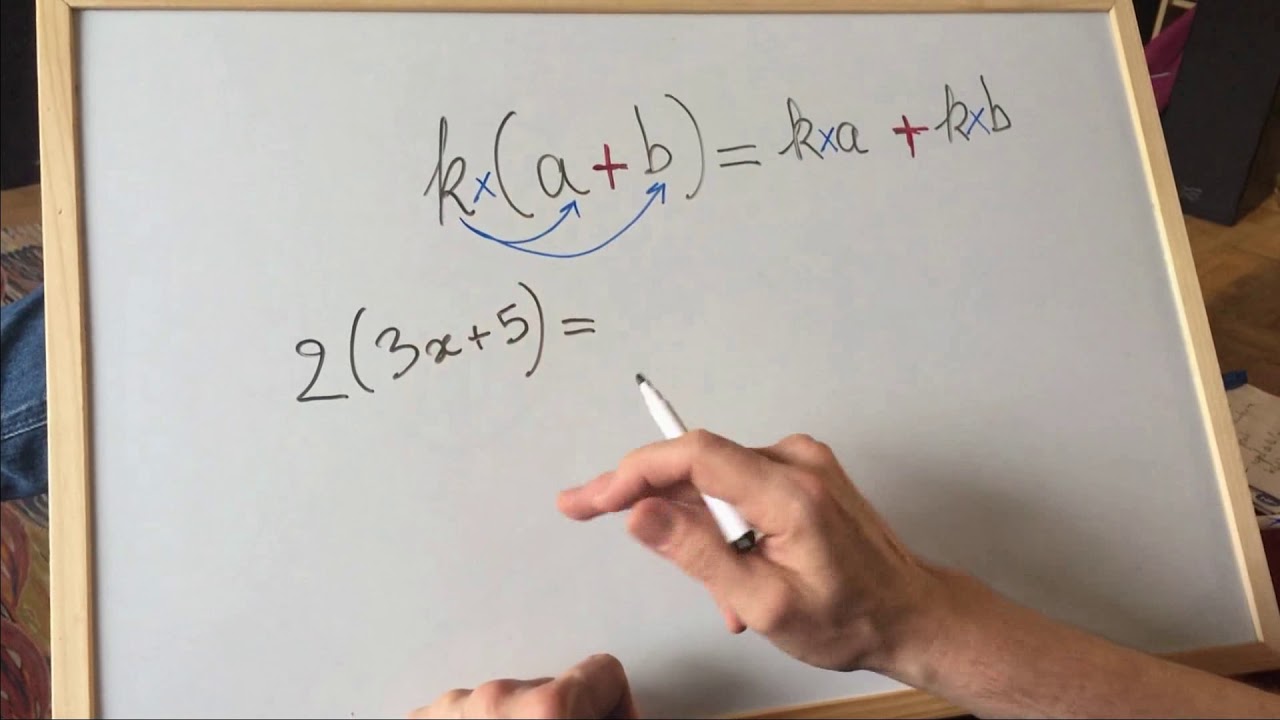 Apprendre à développer 1/4 comprendre la formule - maths collège - YouTube
