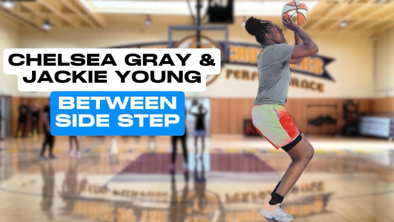 Chelsea Gray & Jackie Young Midrange: Between, Side Step - YouTube