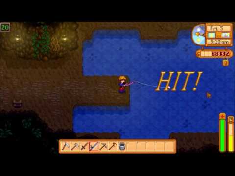 Stardew Valley - How to Catch a Stonefish - YouTube