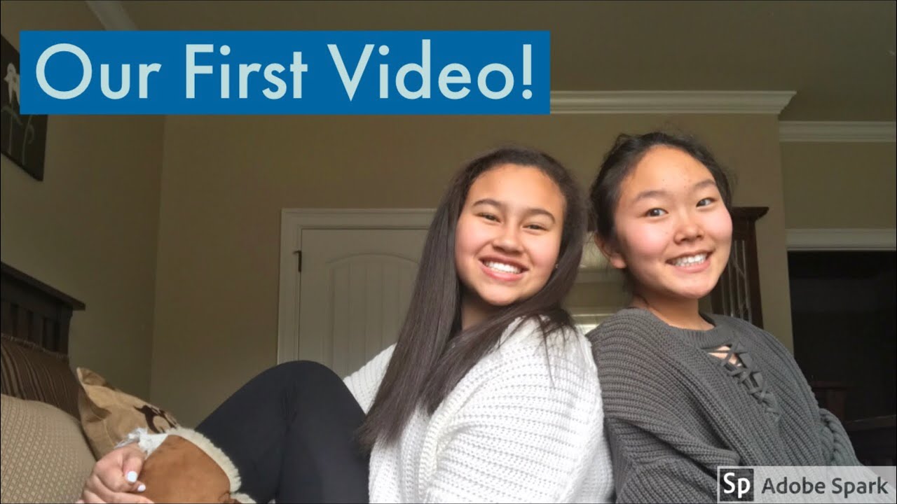 OUR FIRST VIDEO!!! - YouTube