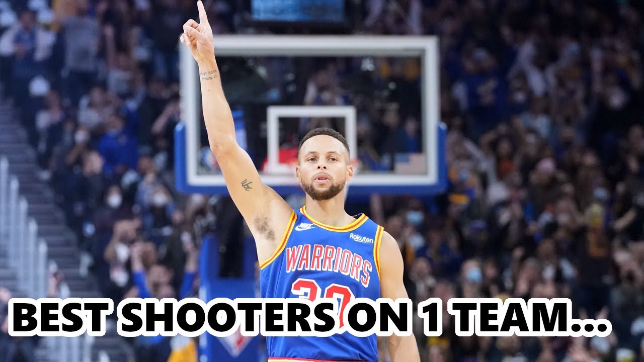 I Put A Team Full Of The Best 3pt Shooters In NBA2k23... - YouTube