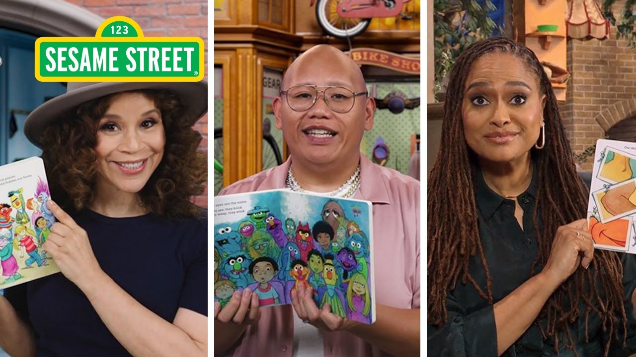 Sesame Street: We’re Different, We’re the Same | Celebrity Read Along ...