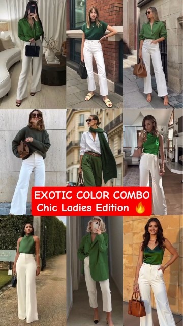 Rich COLOR COMBINATIONS for ladies with Class & Style💐AZZURRA #colors # ...